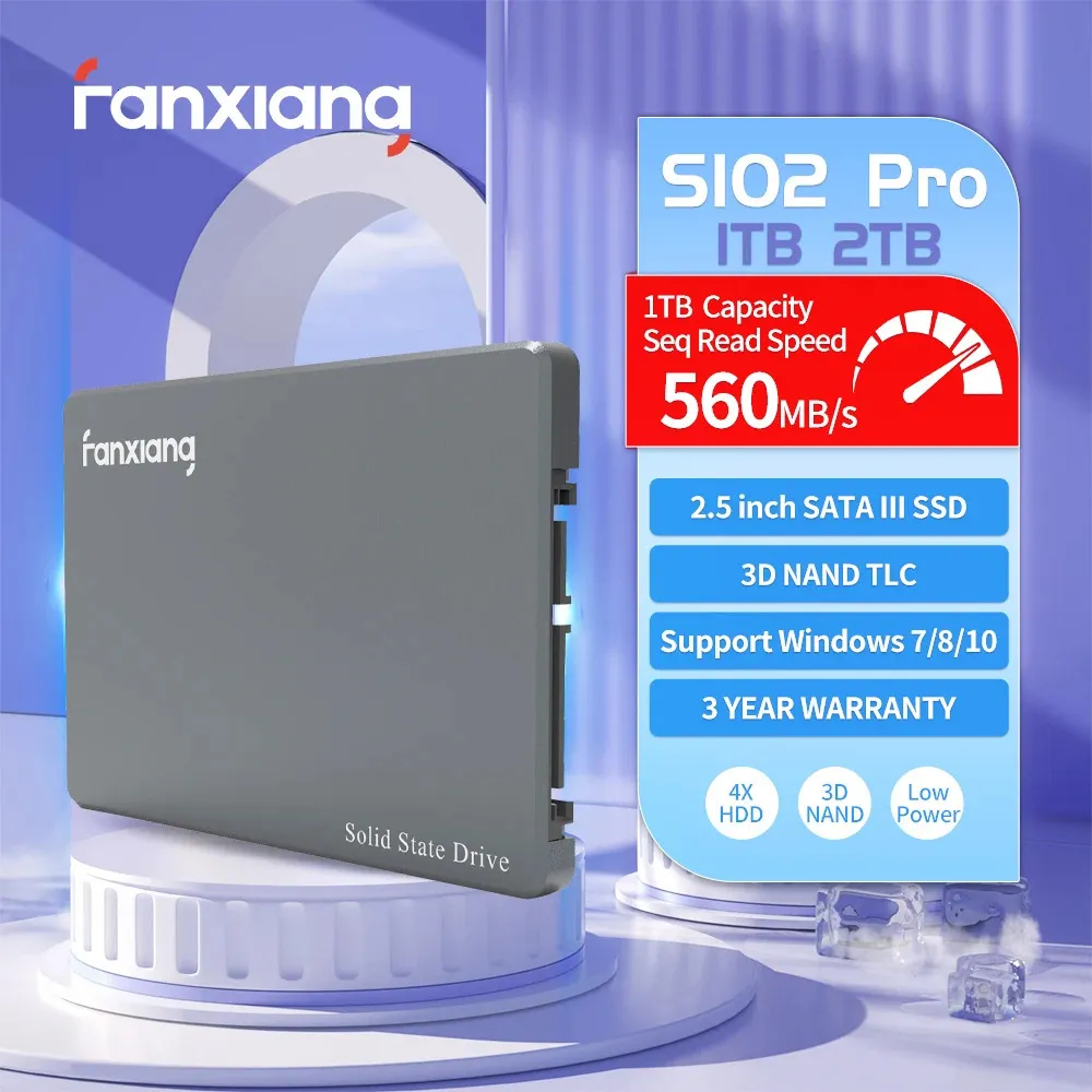 DHgate.com:Fanxiang S102 Pro 2.5 Inch SATA III SSD, 512GB/1TB/2TB, Up to 560MB/s, Internal Solid ...