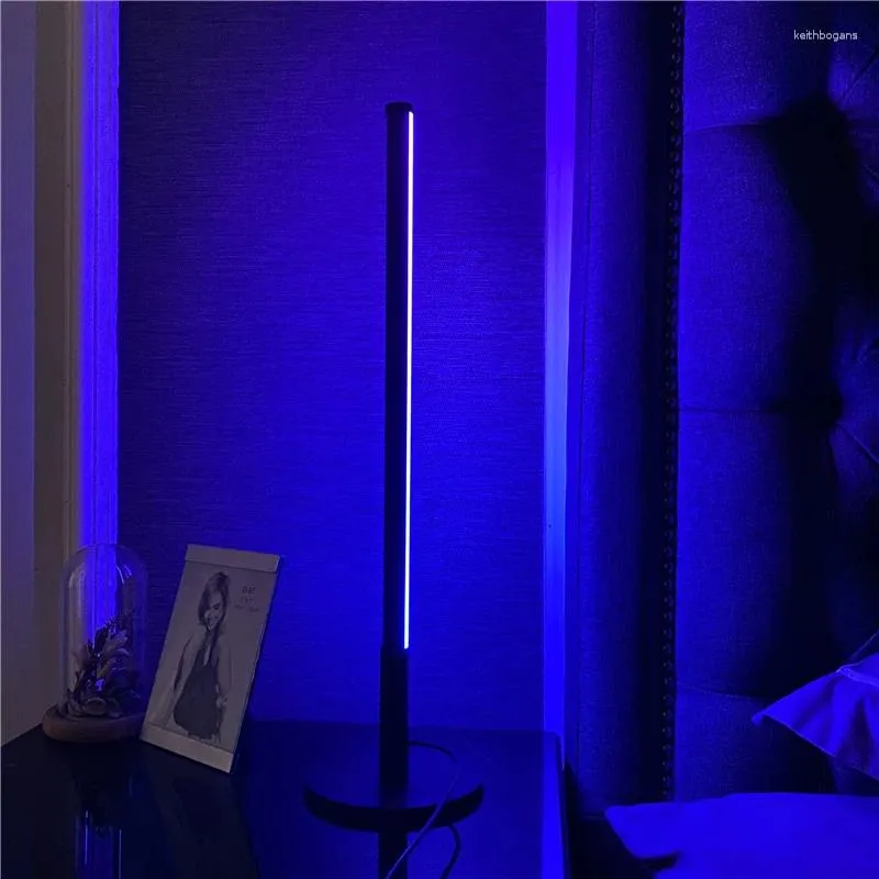 DHgate.com:Nordic LED Table Lamp, RGB Touch Control Bedside Lamp ...