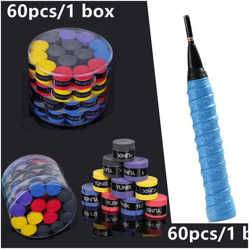 Badminton Racket Grip Overgrip Sweatbands Set - Tennis Racket Padel ...