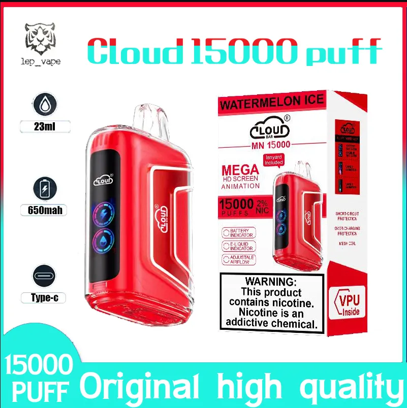 Vape Original Cloud MN 15000 Puff Sigarette Elettroniche Usa E Getta Di ...
