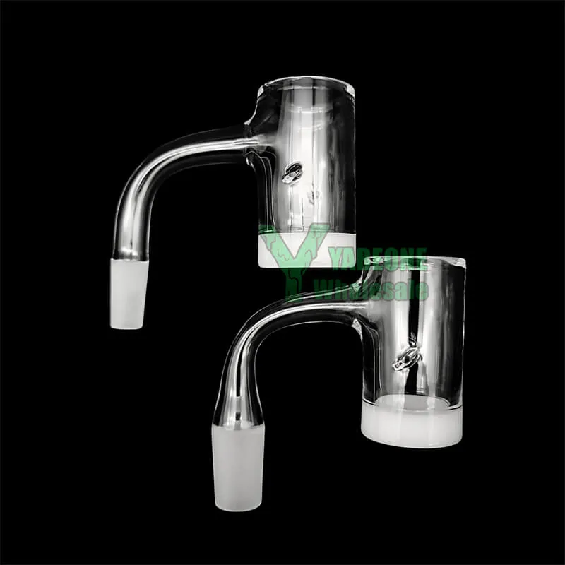 YAREONE Quartz Bangers 25mm Thick Opaque White Quartz Nail With Full ...