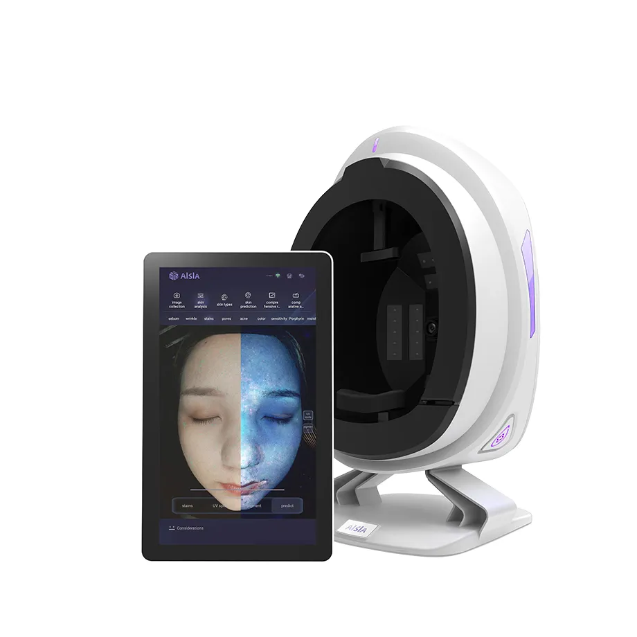 Smart 3D AI Skin Analysis Machine Portable With 13.5 Inch Screen Facial ...