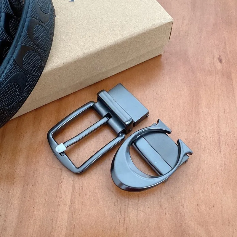 Vintage Style Double Buckle Belt for Men - Premium Quality Leather Look ...