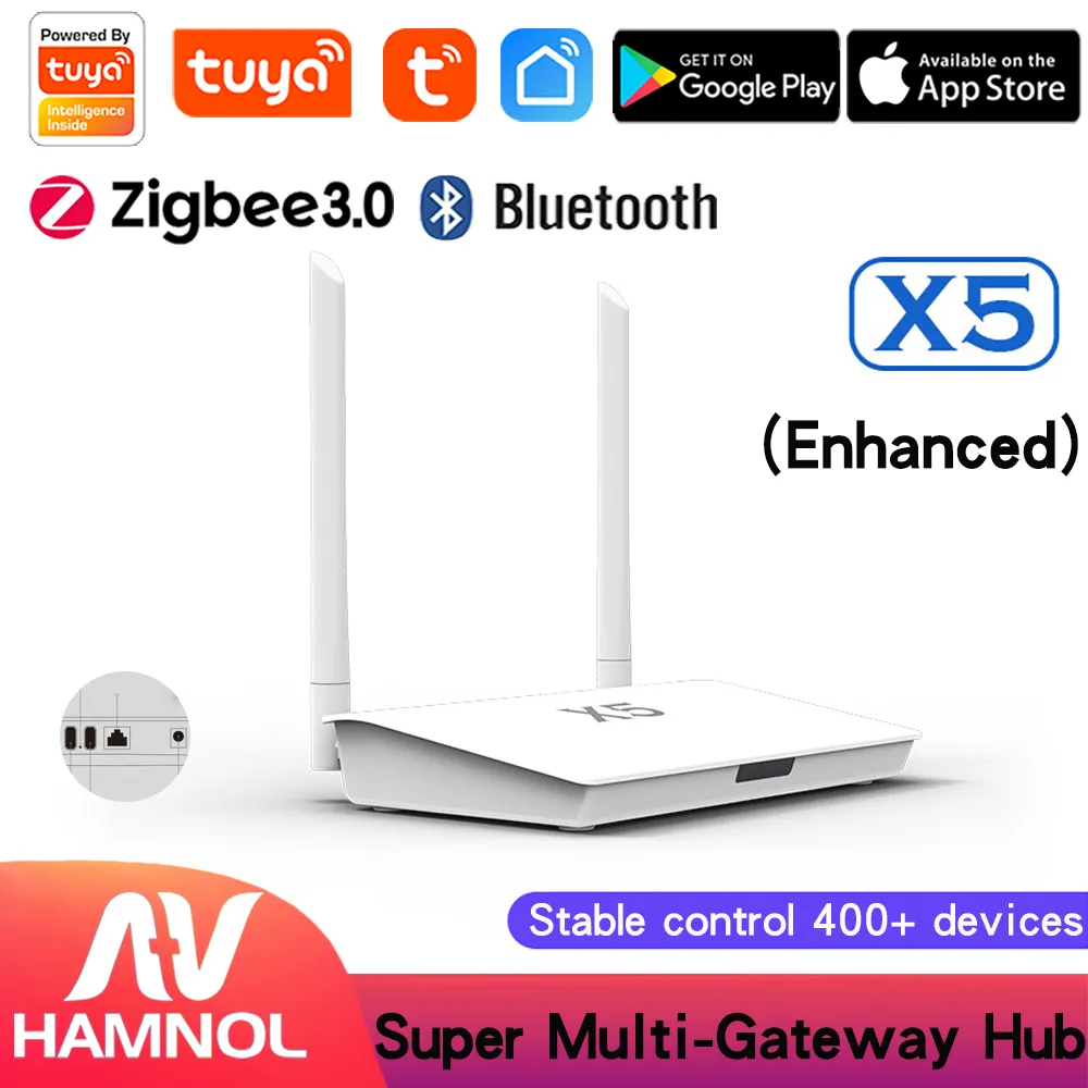 Super Multi Modo Tuya Zigbee 3.0 Bluetooth Sigmesh Gateway Hub ...