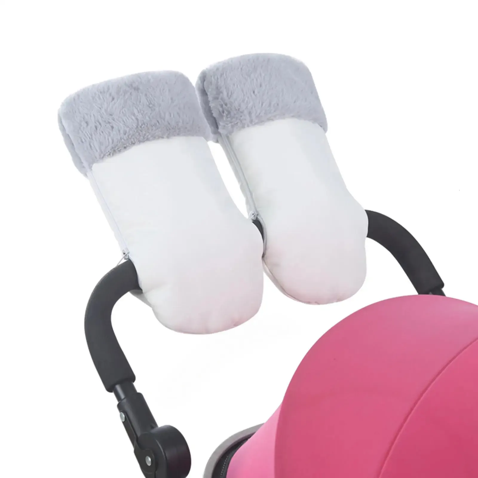 Winter Stroller Gloves Windproof Hand Warmer Thick Universal Stroller ...