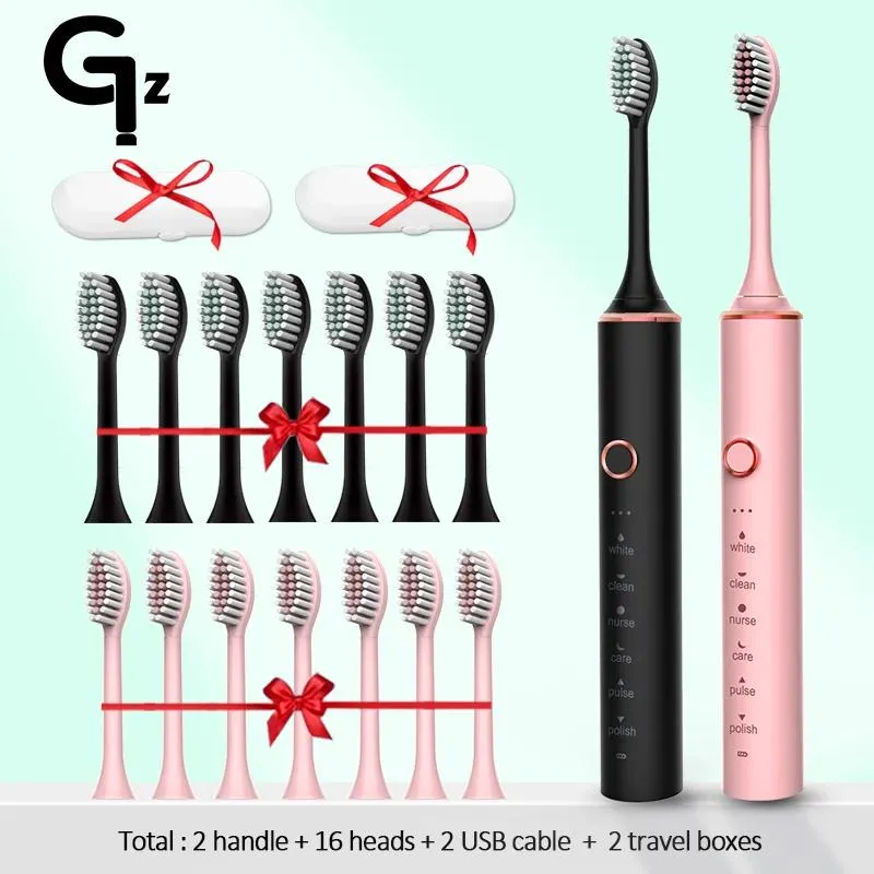 Toothbrush Gezhou N100 Sonic Electric Toothbrush Usb Charge ...