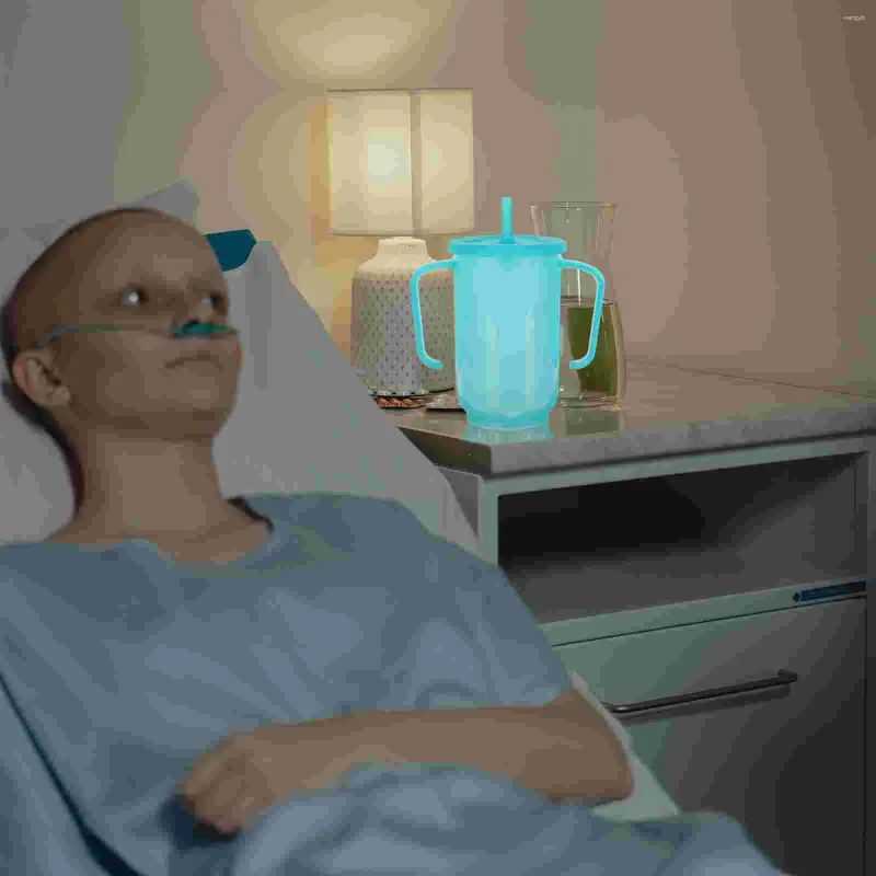 Water Bottles Disabled Patient Liquid Diet Feeding Straw Mug Elderly ...