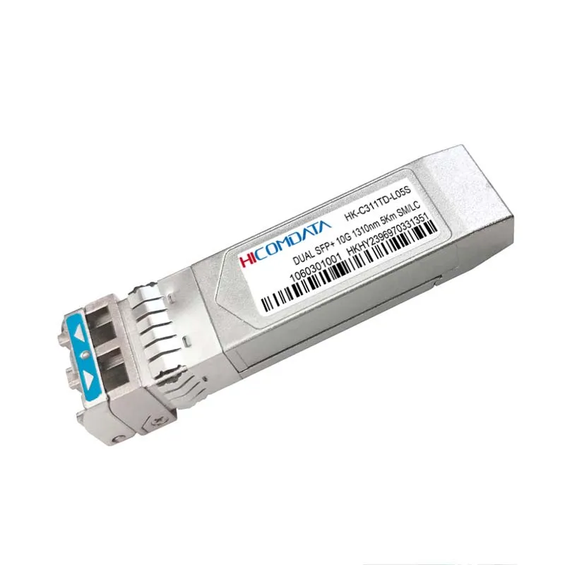 Módulo HICOMDATA 10G SFP+ Dúplex LC SFP Modo Único 5KM 10KM 20KM Módulo De Fibra Óptica 1310nm ...