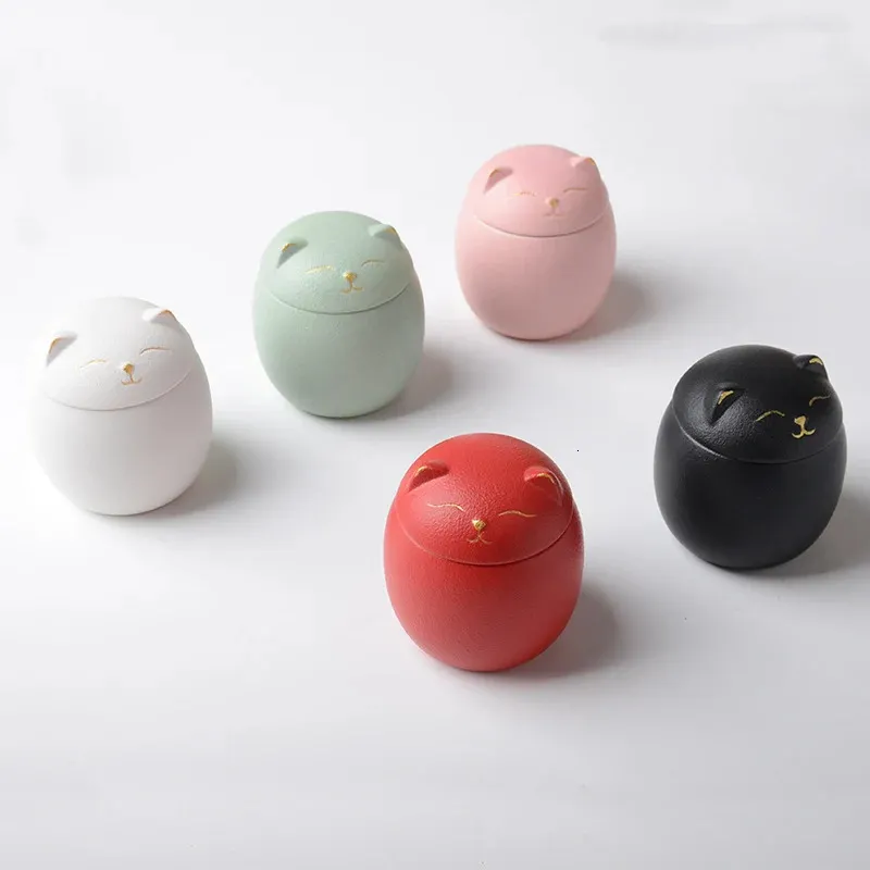 Soft Sprout Urn For Pet Ashes Cat Shape Memorial Cremation ...