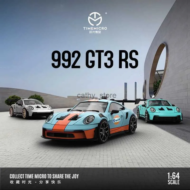 Electric RC GT3 RS GULF Diecast Ama Car Model Toy Cars In Stock 1:64 ...