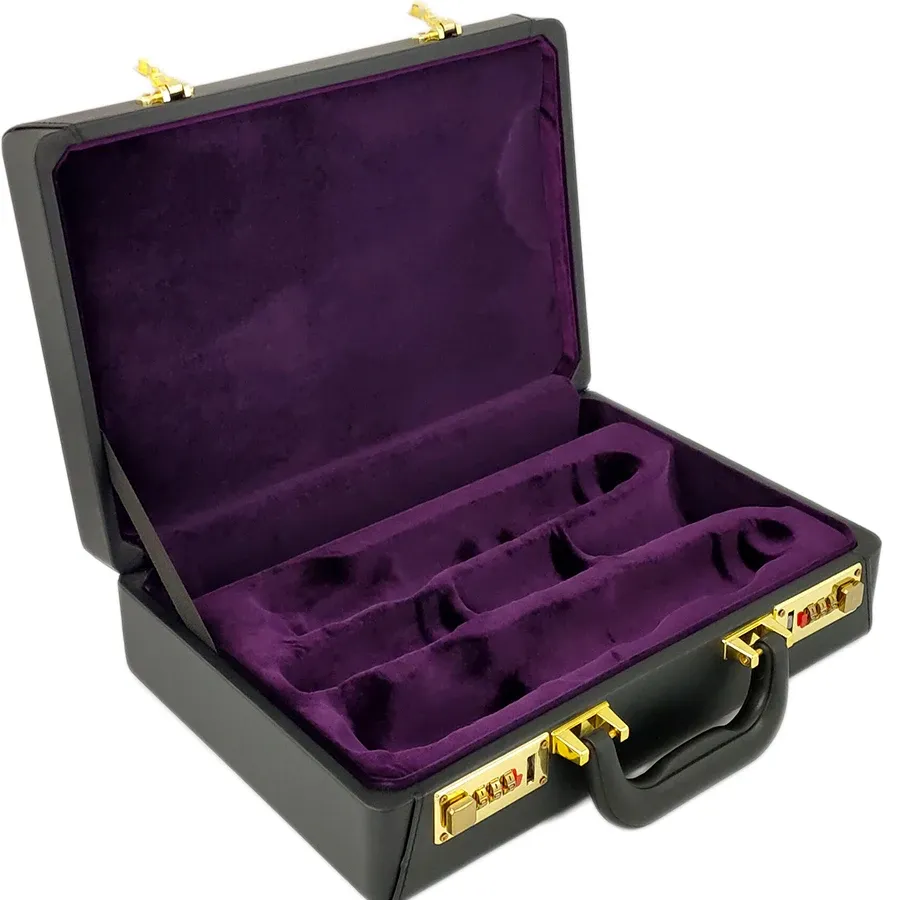 DHgate.com:Black Leather Clarinet Case - High-Quality Bb Clarinet Bag ...
