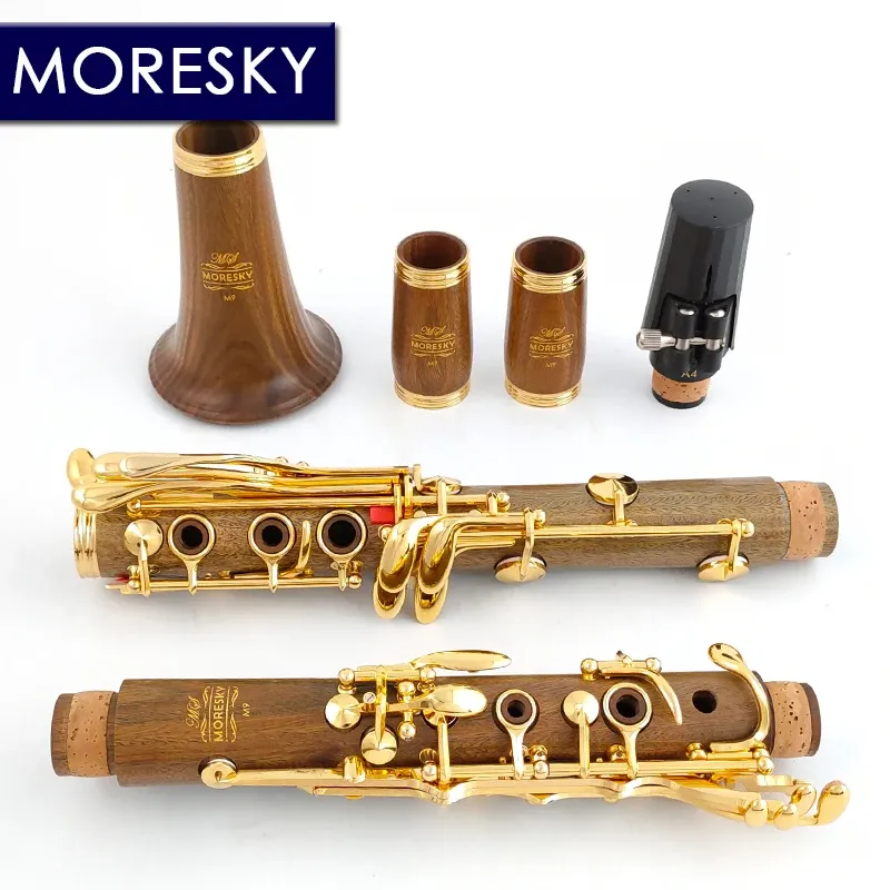 DHgate.com:Professional Clarinet Bb Gold Plated Keys Sib Klarnet ...