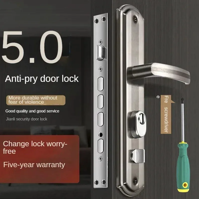 DHgate.com:Stainless Steel Door Lock Set, Anti-Burglary Wooden Door ...