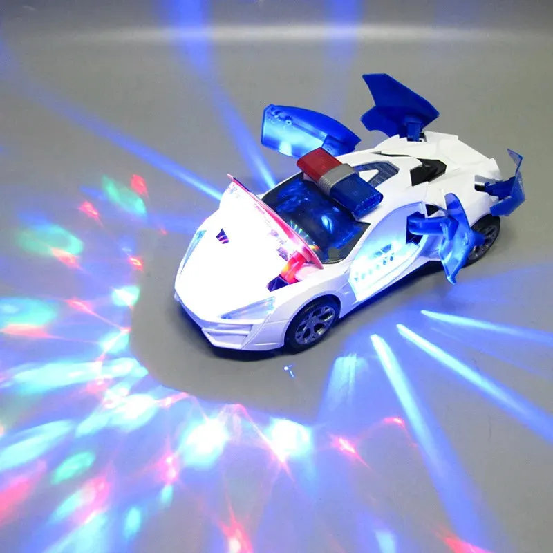 Automatic Car Toys: Electronic Rescue Vehicle With Lights, Sounds ...