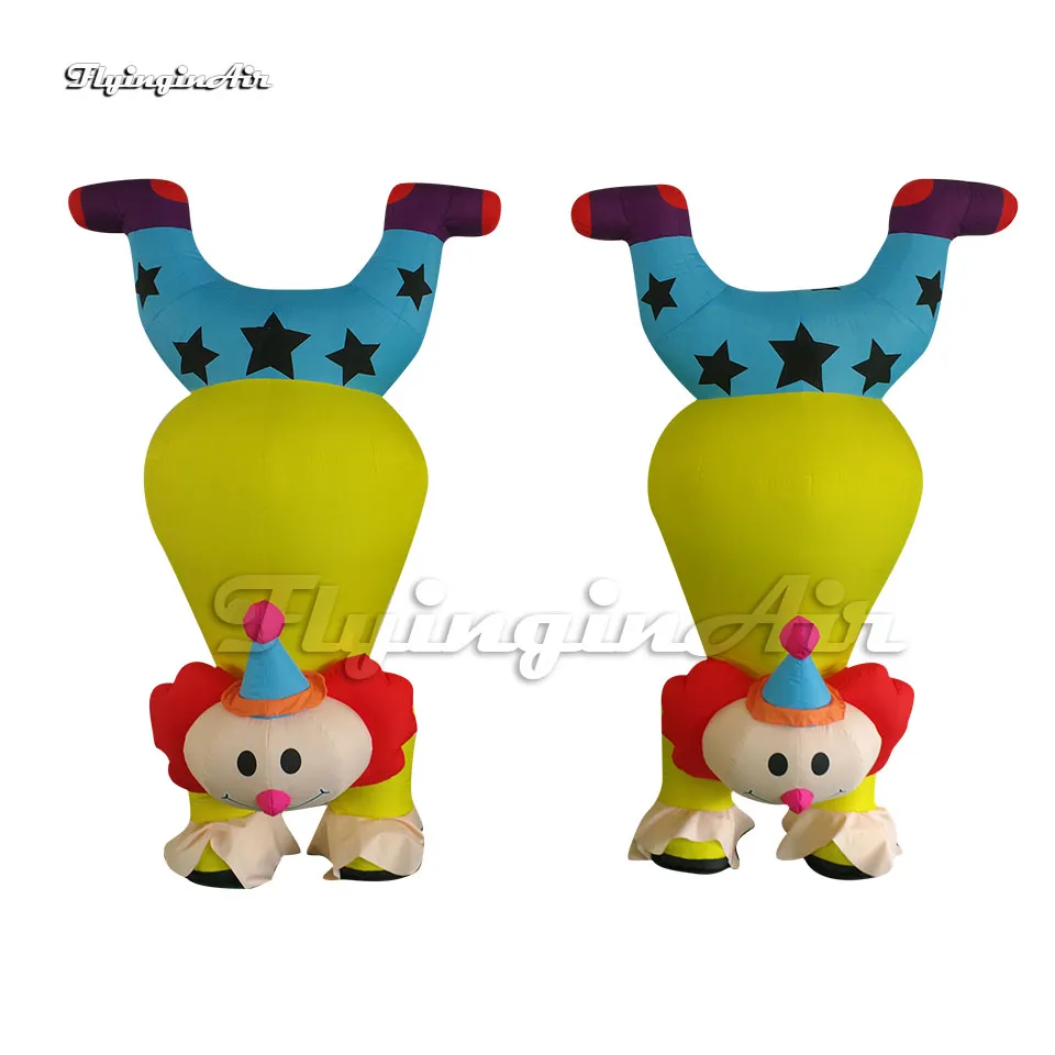 Funny Inflatable Handstand Clown Costume for Adults - Wearable Blow Up ...