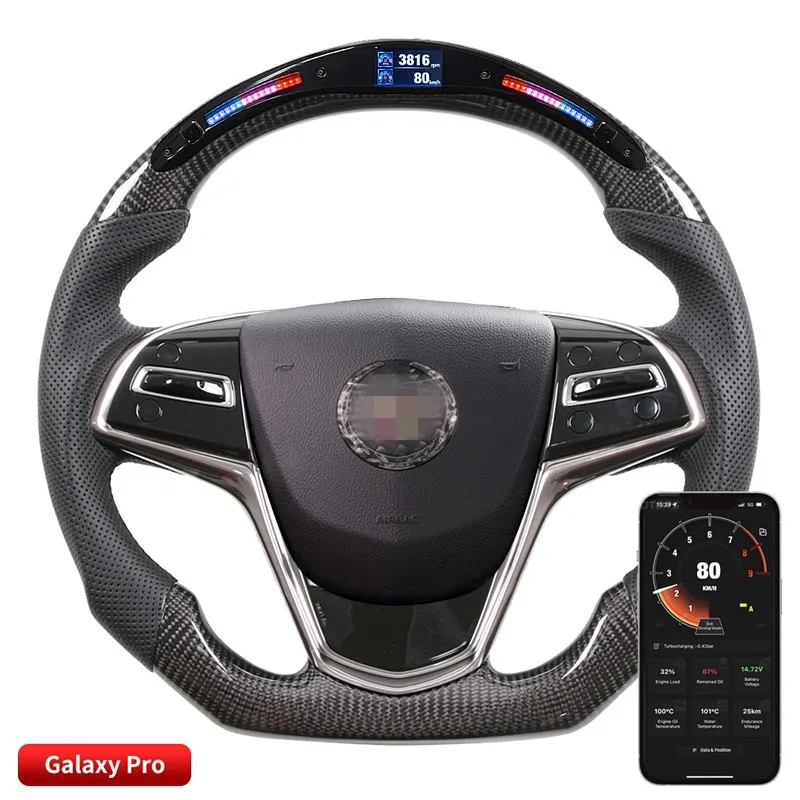 DHgate.com:Carbon Fiber LED Steering Wheel for Cadillac Models - CT4 ...