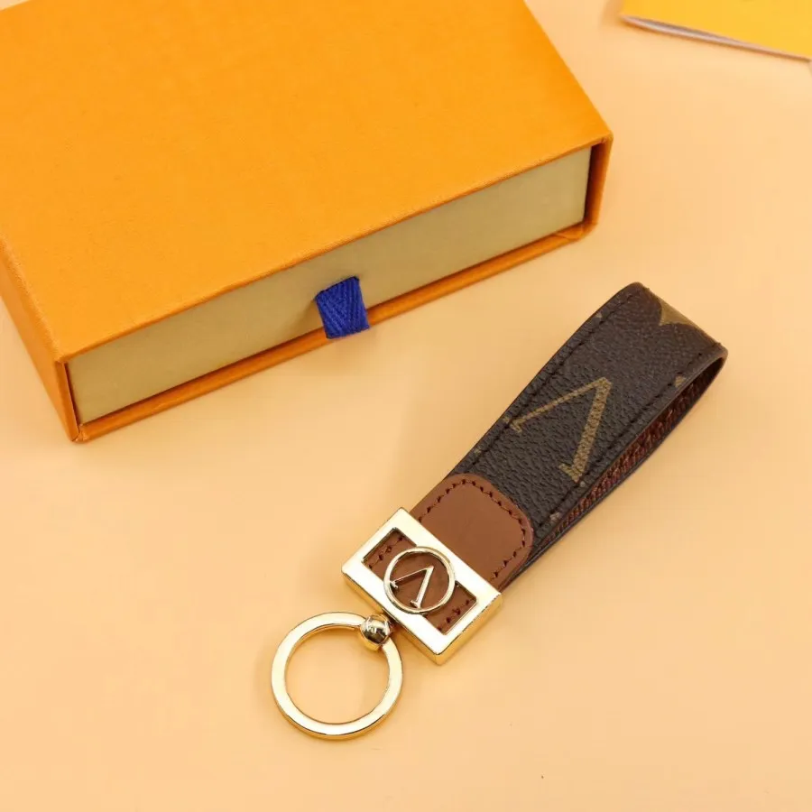 Leather Keyring Wallet Stylish Keychain Holder For Car Keys, Perfect ...
