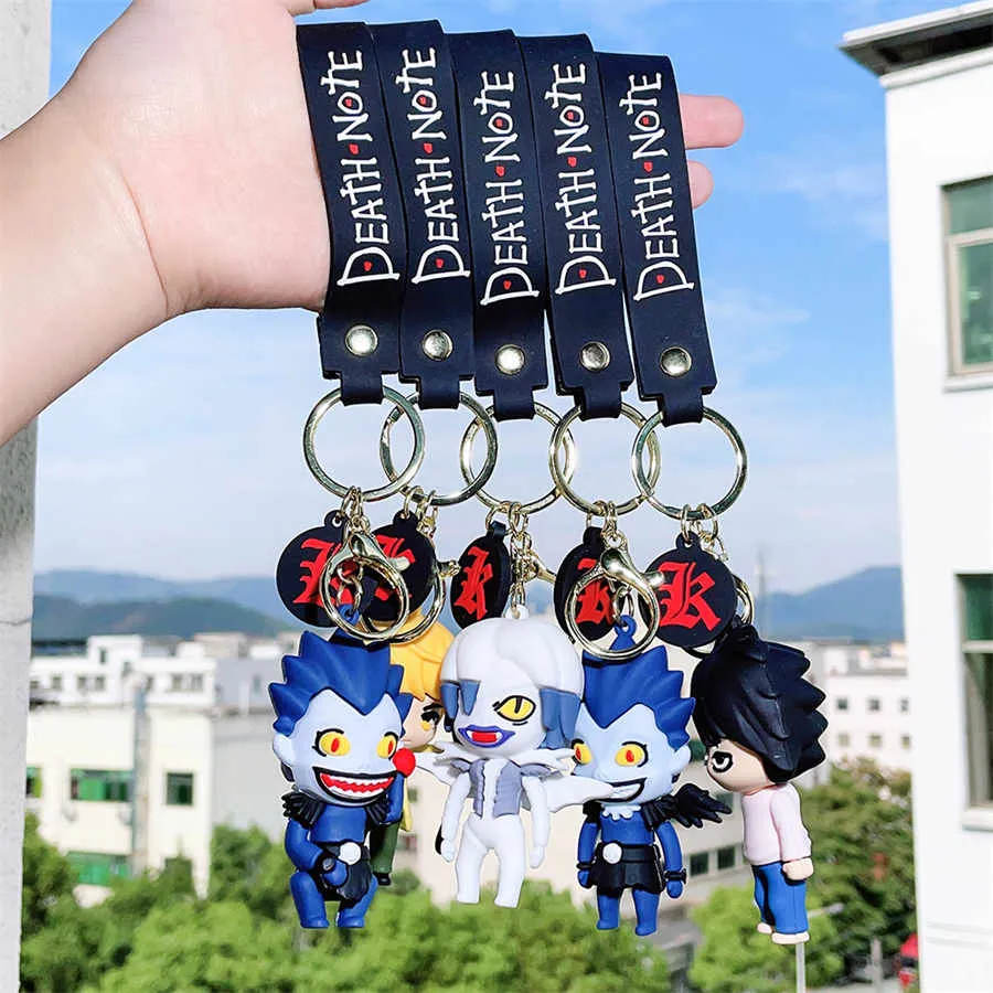 DHgate.com:3D Anime Soft PVC Keychains | Cute Animal Rubber Silicone ...