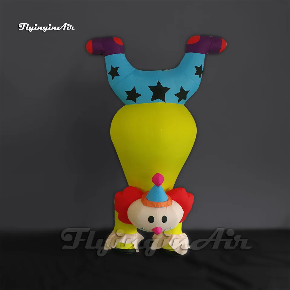 Funny Inflatable Handstand Clown Costume for Adults - Wearable Blow Up ...