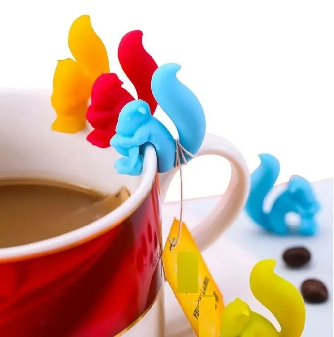 Cute Tea Infusers: Novelty Silicone Tea Bag Holder Set Animal Design ...