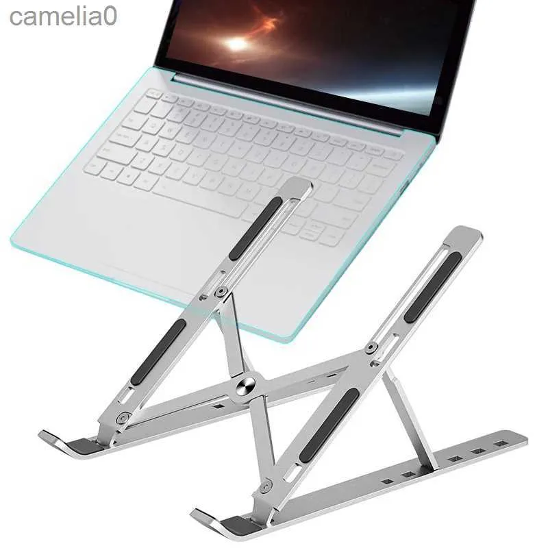 Adjustable Laptop Stand Foldable Portable Aluminum Notebook Holder For ...