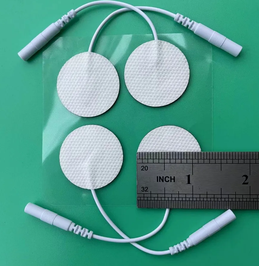Tens Electrode Pads 3cm Round Replacement Pads, Electric Massager Pads ...
