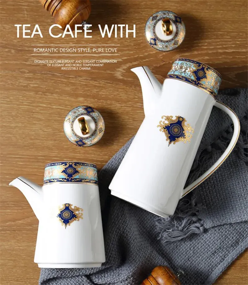 DHgate.com:Ceramic Teapot, Porcelain Coffee Water Pot, Kitchen Butter ...