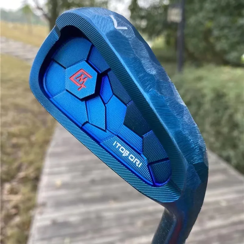 Golf Clubs, MTG ITOBORI Iron Set, Steel/Graphite Shaft, Blue, 7-Piece 4 ...