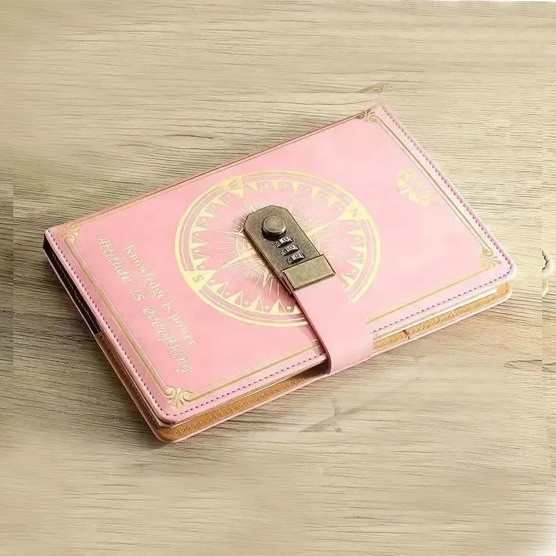 Wholesale Retro A5 Notebook With 200 Pages, Lockable Diary, Creative ...