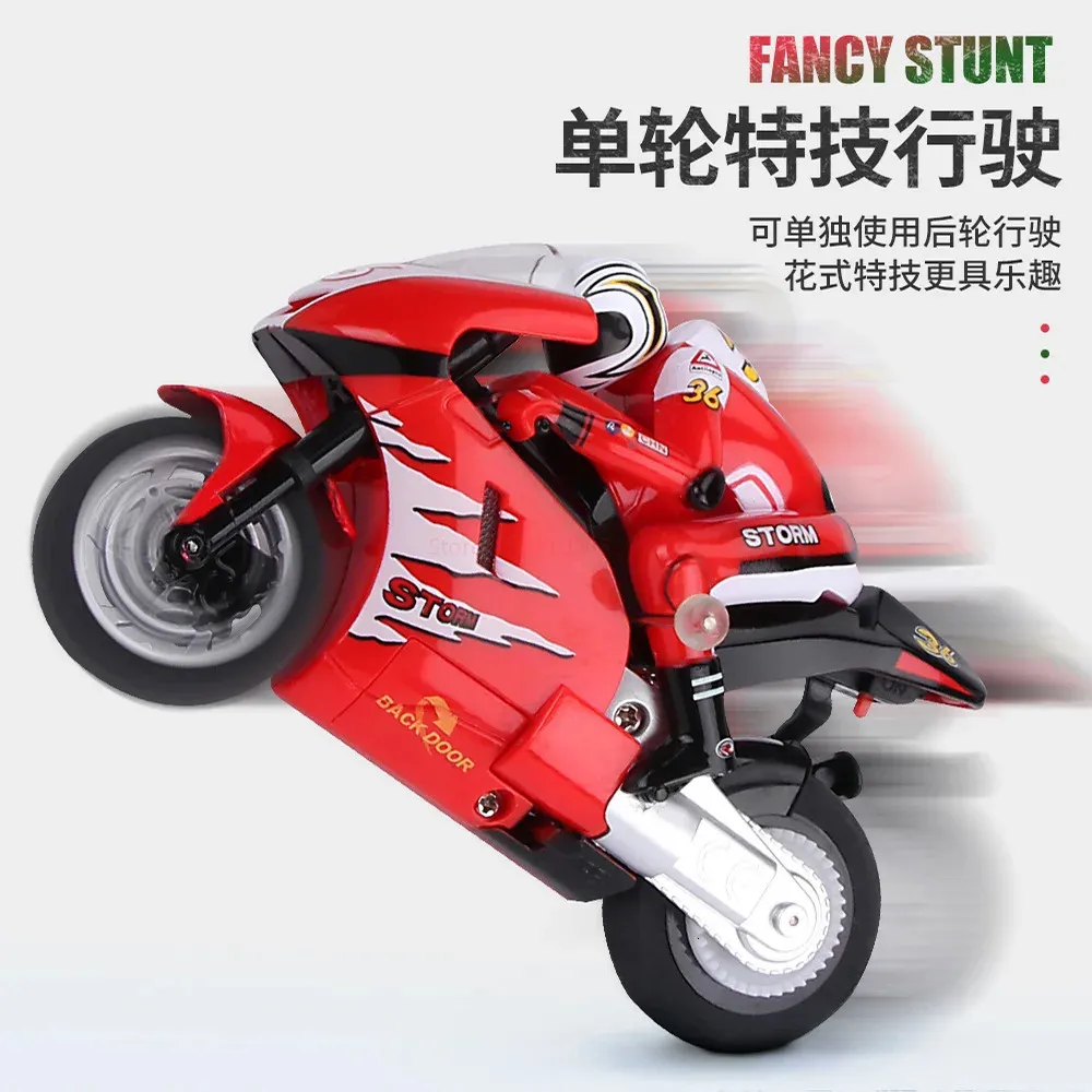 Kids Mini Electric Moto Bike Remote Control Toy Motorcycle Rechargeable ...
