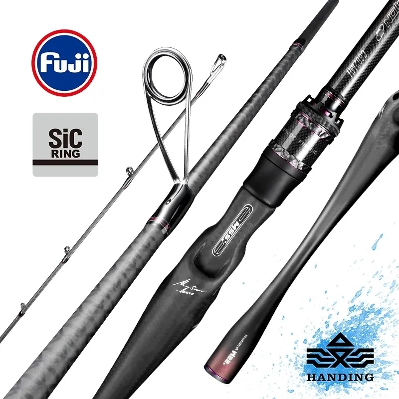 HANDING Occultation Full Carbon Monocoque Handle Fishing Rod Spinning ...