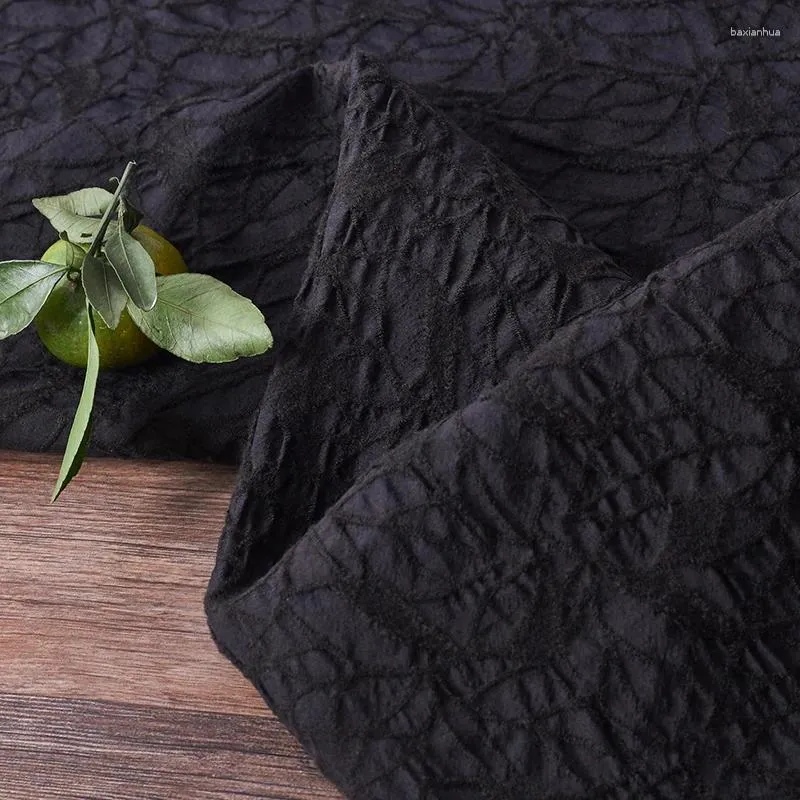 Black Wool Polyamide Blend Fabric For Stylish Fall And Winter Fashion ...