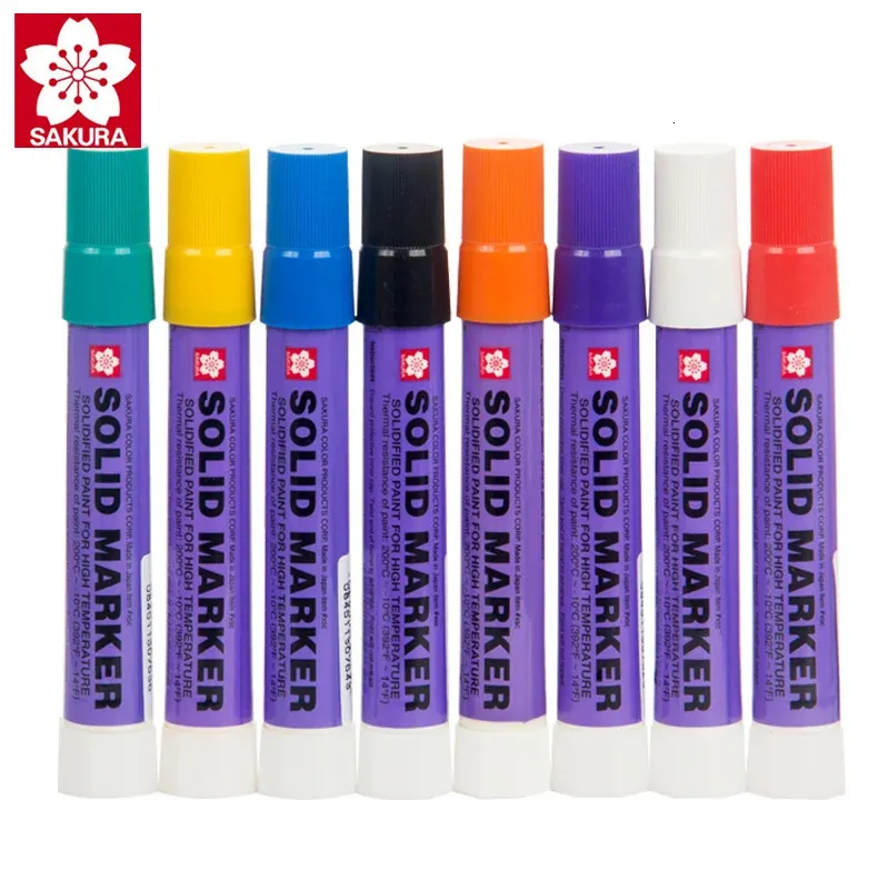 8-Piece Industrial Strength Marker Set - Waterproof & Fade-Proof ...
