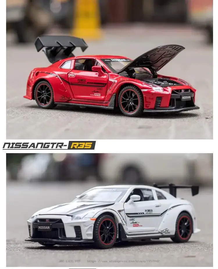 1:32 Die Cast Metal Toy Cars, Collection High Simulation Pull Back ...