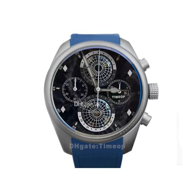 NEW Mens Watch 1858 Earth Rotation Working Stainless Steel Menwatch ...