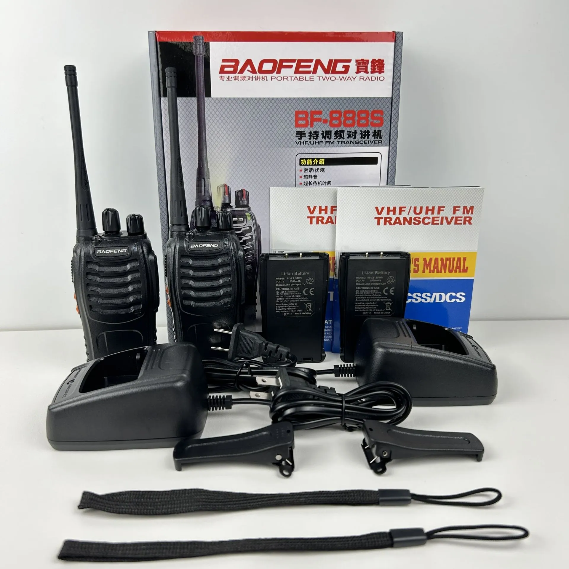 Baofeng BF 888S Walkie Talkie 888s UHF 5W 400 470MHz BF888S BF 888S H777 Radios De Dos Vías ...