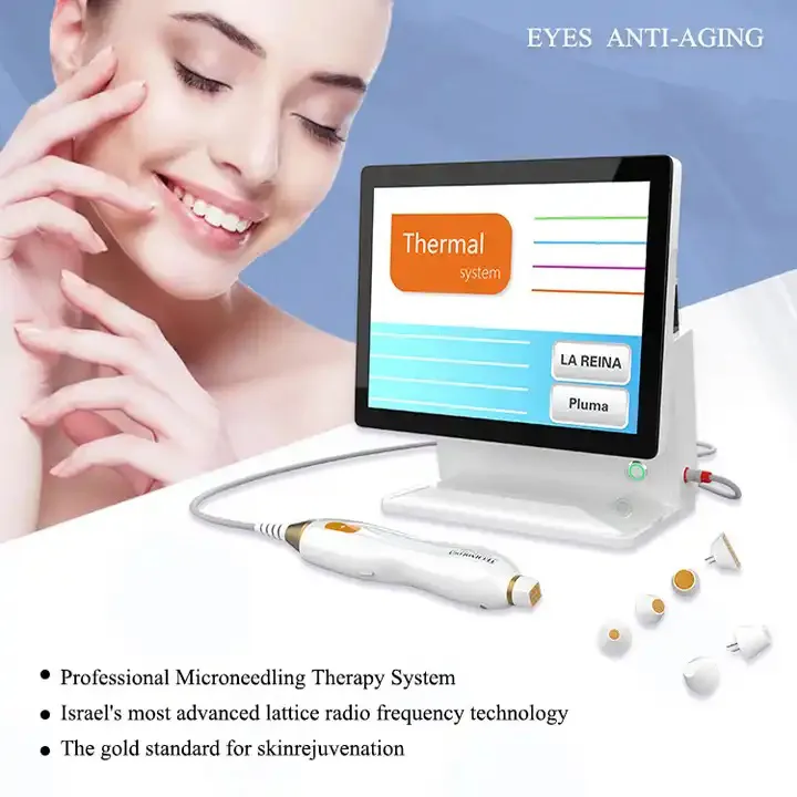 Microneedling Machine Professional Fractional RF Skin Tightening Device ...