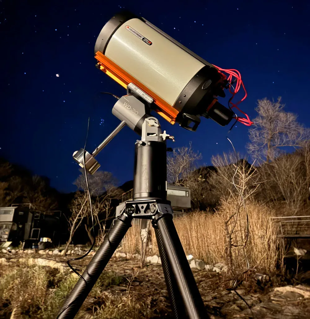 High Precision Equatorial Mount for Telescope - Harmonic Drive, Dual ...