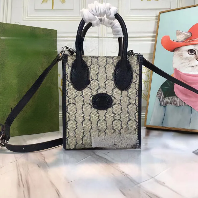Stylish Women's Mini Tote Bag - Letter Pattern Crossbody, Large ...