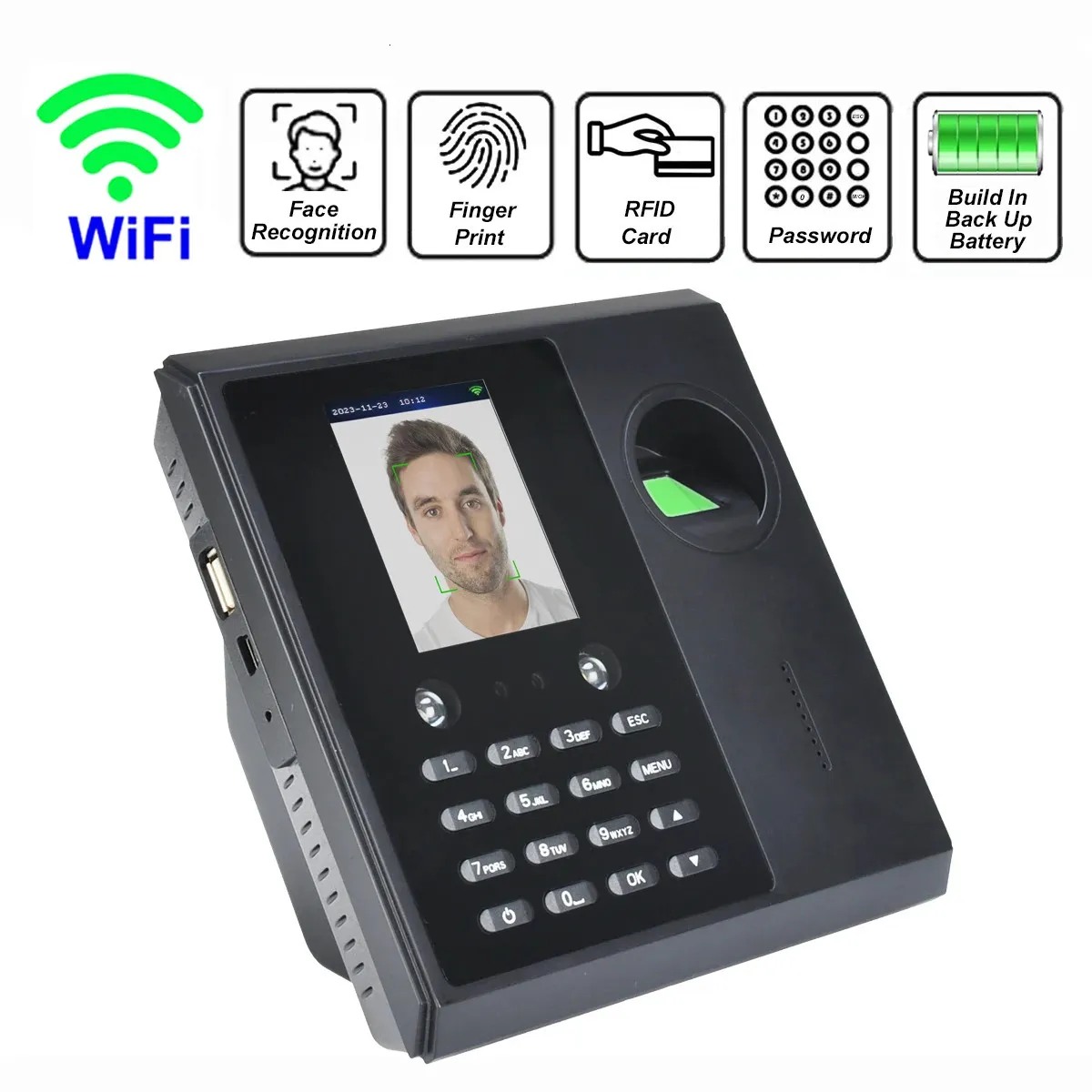 WiFi Fingerprint Time Clock: Face Recognition Attendance System ...