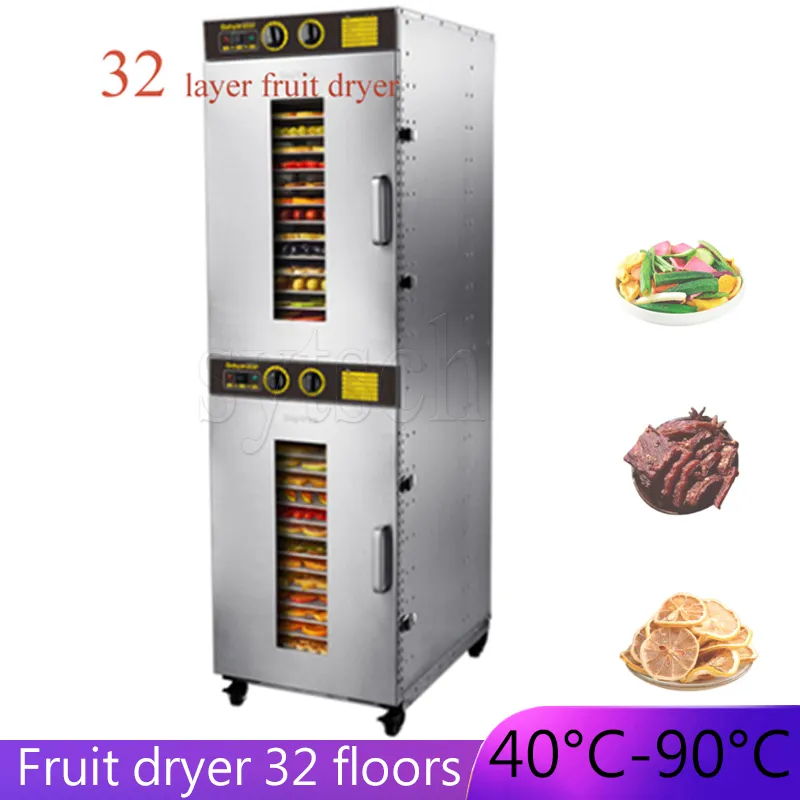 Deshidrator De Alimentos Eléctricos De 32 Capas Para Frutas, Verduras ...