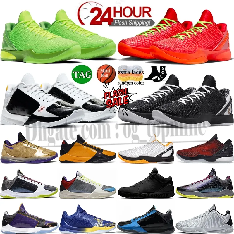 Grinch Mamba Basketball Shoes Big Stage, White Gold Emerald Black, 40 ...