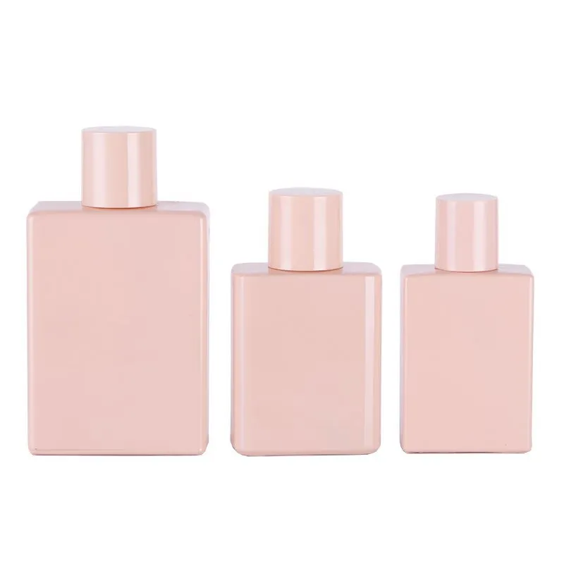 Botellas De Spray De Vidrio Rosa: Botella De Perfume De 30 Ml, 50 Ml De ...