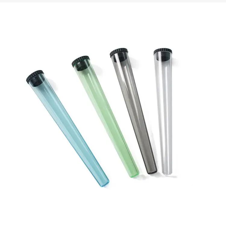 Pre Roll Tube Packaging Plastic Smoking Tubes 110mm Preroll Doob Joint ...