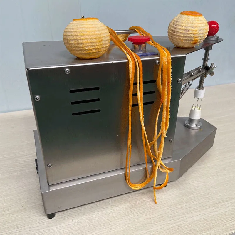 Stainless Steel Electric Fruit Peeler, Automatic Lemon Orange Apple ...