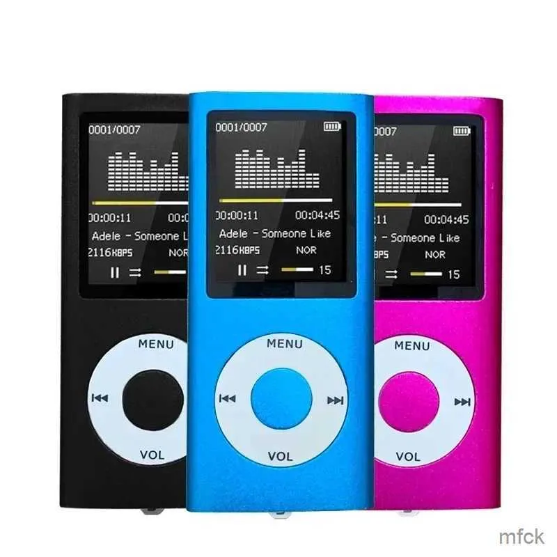Portable MP3 MP4 Player - Mini Music Player with FM Radio, 1.8 Color ...
