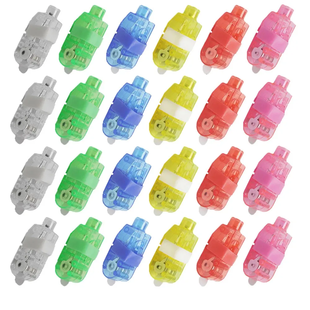 LED Finger Lights - Rave Party Favors, Glow Rings for Kids' Birthdays ...