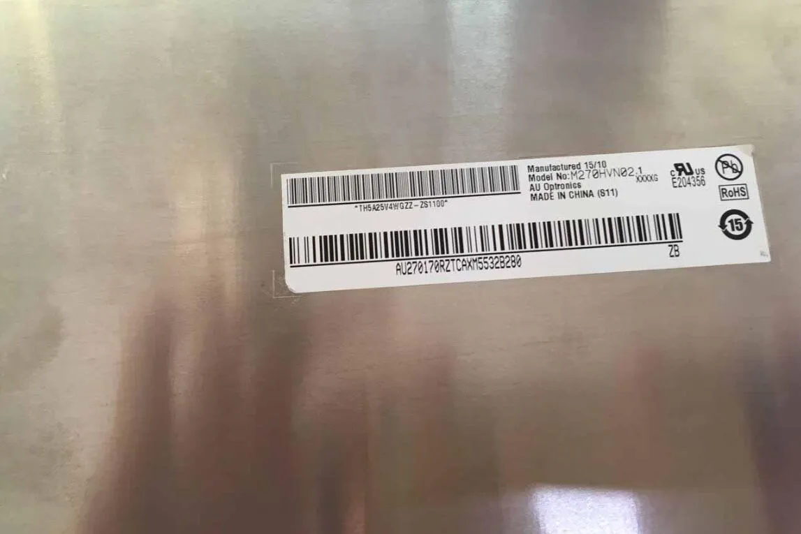 AUO Original M270HVN02.1 27 '' 1920x1080 FHD LCD Visualización De ...