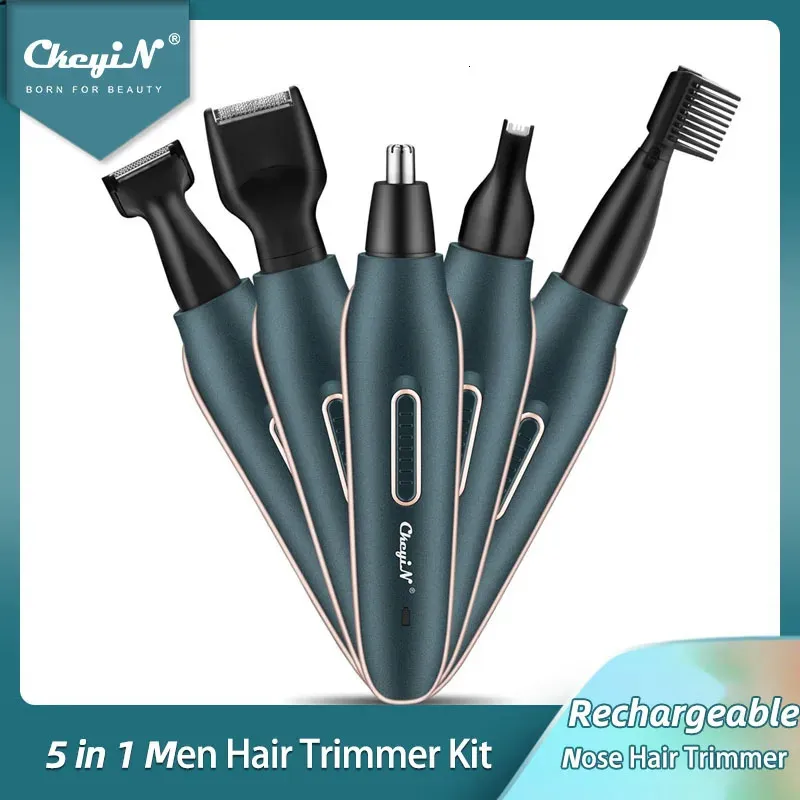 Premium Multifunctional Grooming Kit: Electric Nose Hair Trimmer ...