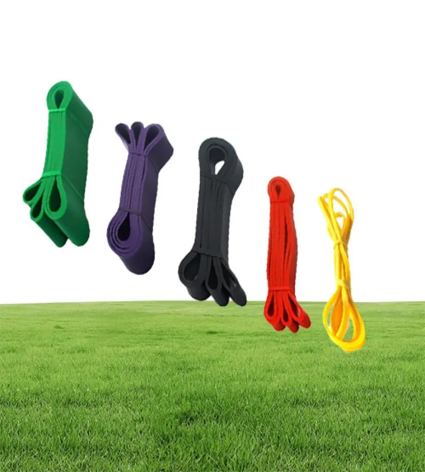 Versatile Resistance Bands Set - 5 Sizes Yoga Belt, Home Gym Workout ...
